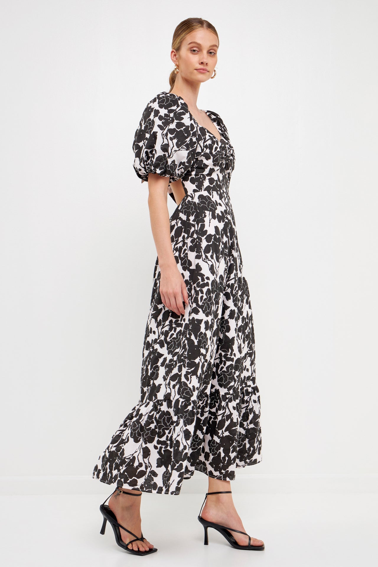 Floral Print Maxi Dress – Free The Roses
