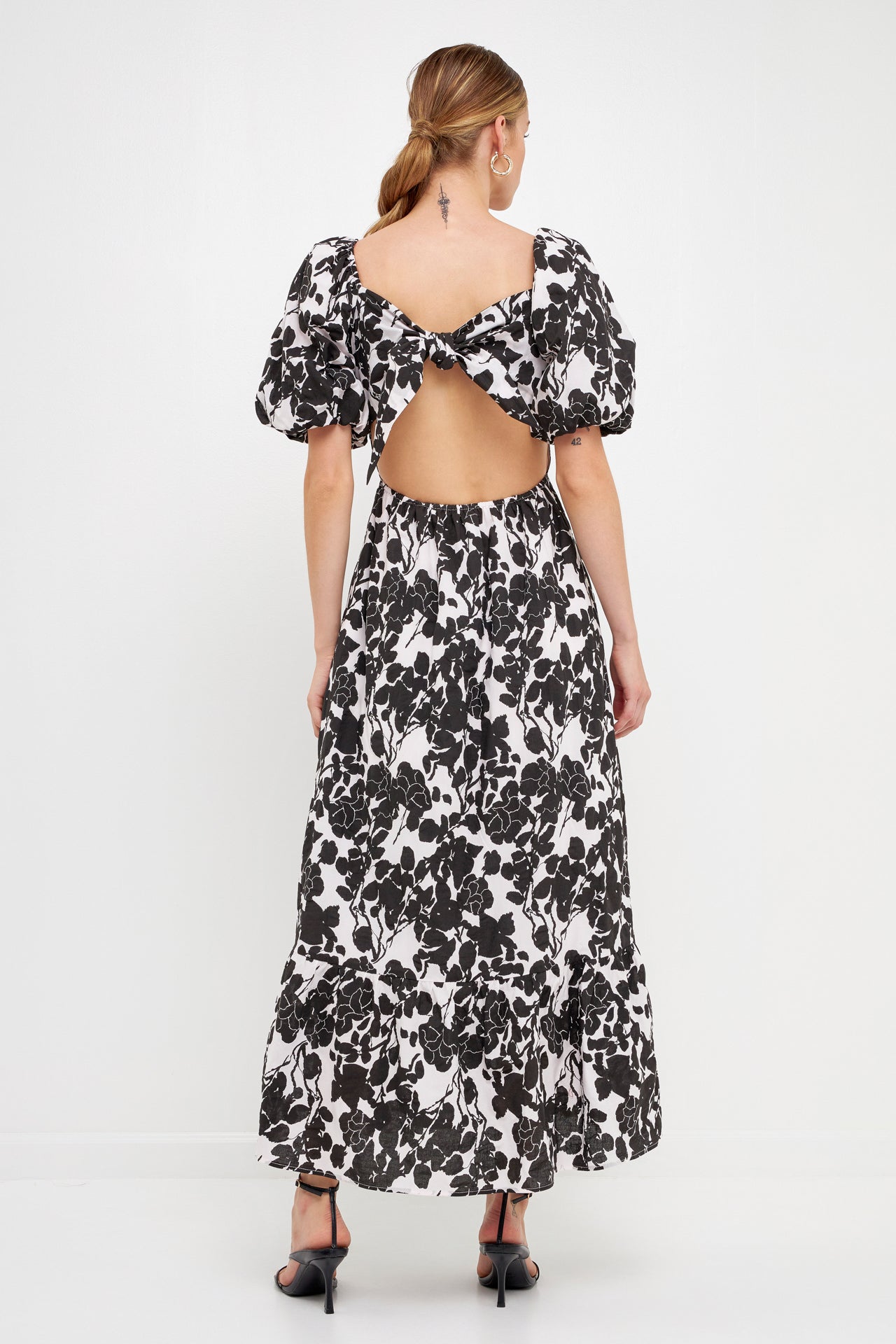 Floral Print Maxi Dress – Free The Roses